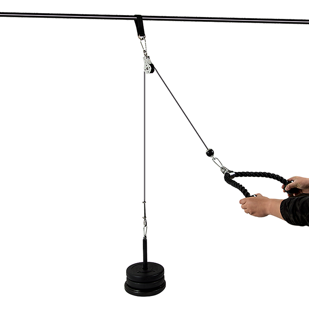LAT Pull Down Pulley System Cable Attachment – Rebound Fitness